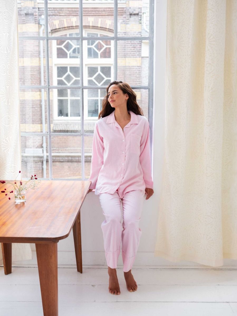 Womens pink pyjamas store